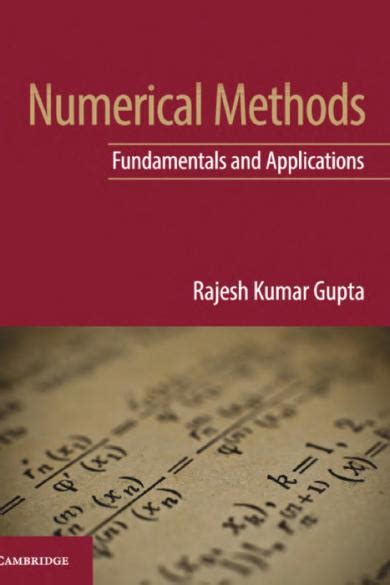 download numerical methods fundamentals and applications by rajesh kumar gupta