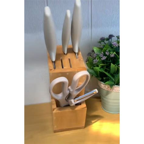 Jual RAK PISAU DAPUR TEMPAT SIMPAN PISAU GUNTING KNIFE HOLDER Shopee