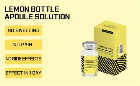 Amazon LEMON BOTTLE Ampoule Solution Fat Dissolving Injections 5