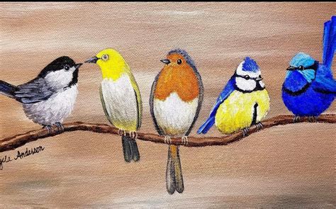 How To Paint Birds 10 Amazing And Easy Tutorials Bird Painting