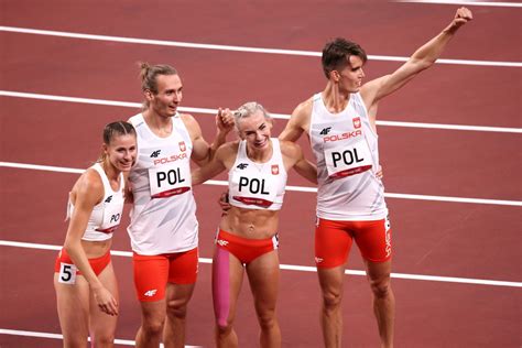 Tokio Polska sztafeta mieszana 4x400 m zdobyła złoty medal
