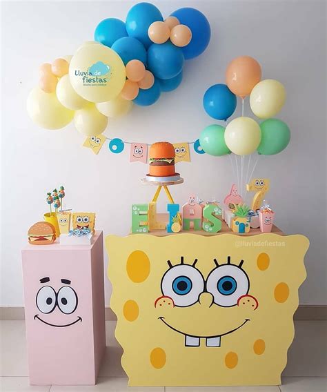 Decoração Bob Esponja Festa de aniversário do bob esponja