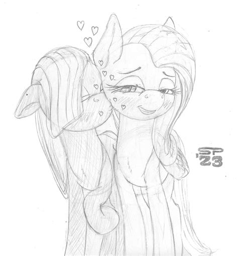 3190209 Safe Artist Styroponyworks Fluttershy Marble Pie Female