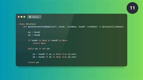 11 leetcode intersection of two linked lists شرح بالعربى youtube
