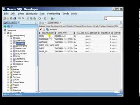 Creating A Sequence In Oracle YouTube
