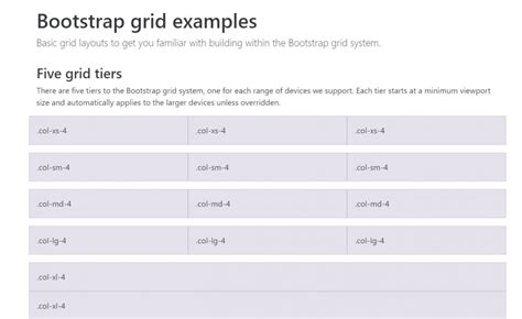 18 Bootstrap Grid System Examples OnAirCode