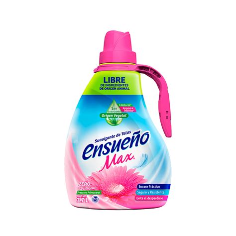 Suavizante de Telas Ensueño Max Frescura Primaveral 3 7L Justo mx