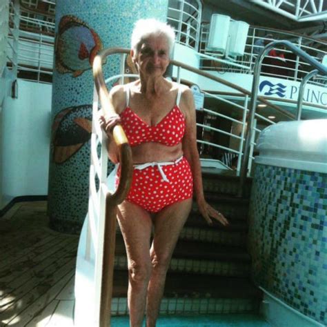 This Year Old Woman Rocked An Adorable Bikini