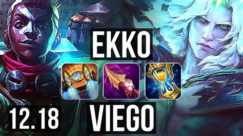 Ekko Vs Viego Jng M Mastery Games Legendary Euw