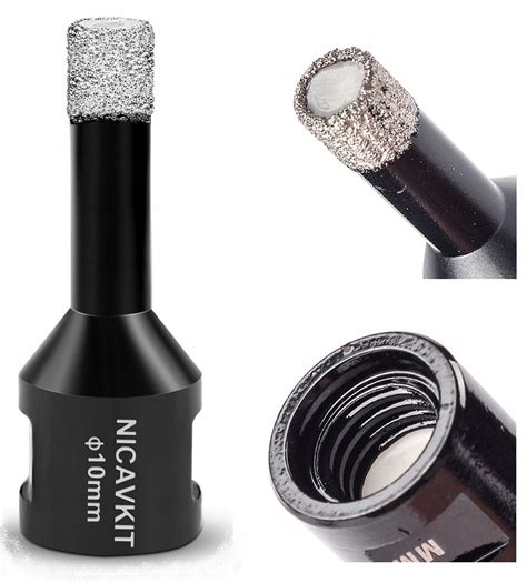 OTWORNICA DIAMENTOWA KORONKA WIERTŁO 10mm M14 DO PŁYTEK GRES KAMIEŃ