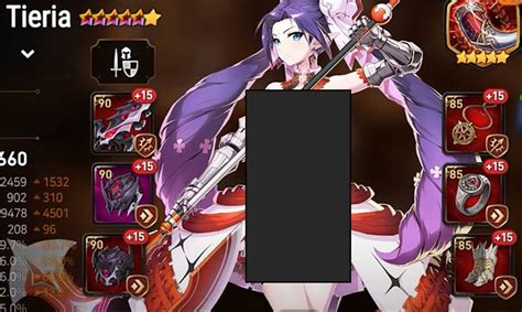 Epic Seven Tieria Build 2024 Skill Equipment And Artifacts Zathong