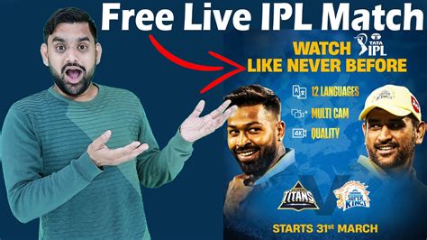 Ipl Free Live Stream On Ott App Broadcast Tv Ipl Schedule