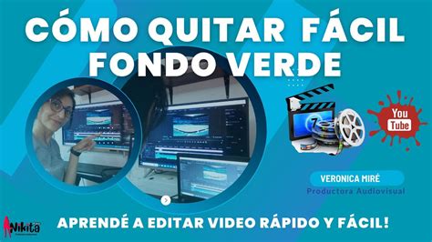 C Mo Quitar Fondo Verde De Tus Videos En Un Click Con Premiere Curso