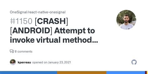 CRASH ANDROID Attempt To Invoke Virtual Method Boolean Android App