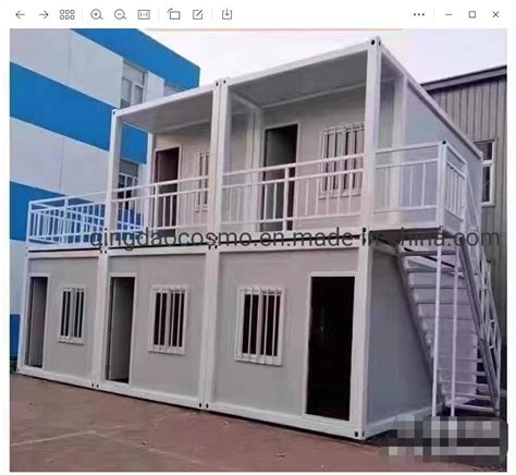 Factory Price Flat Pack Mobile Steel Mobile House Modular Portable