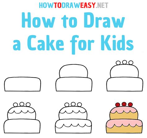 How To Draw A Cake Bruce Bacon