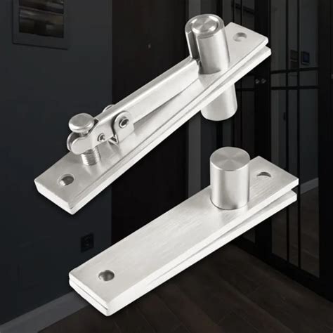 SYSTÈME DE CHARNIÈRE pivotante de porte pivotante en acier inoxydable