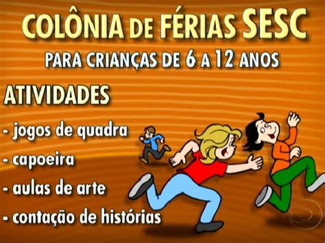 Vídeo Sesc abre inscrições para colônia de férias Bom Dia Rio G1