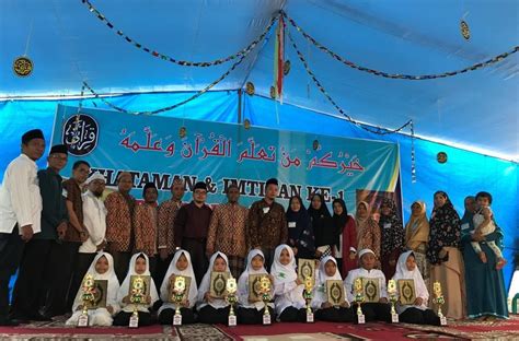 Khotmil Qur An Dan Imtihan Qiroati TPQ Al Hasanah Yayasan Al Hasanah