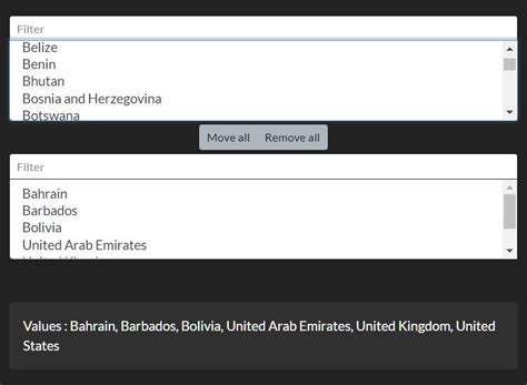 Best Dual List Box Plugins In Javascript Update Jquery Script