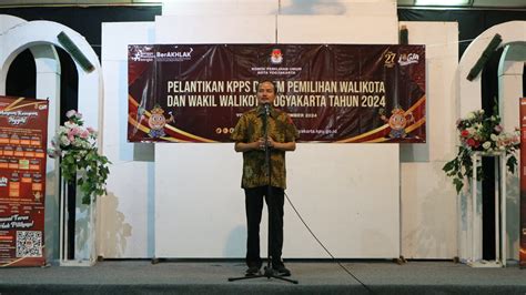 Kelurahan Gunungketur Pelantikan Calon Anggota Kpps Kelurahan
