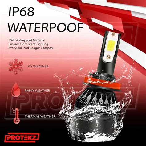 1pair COB H4 C6 10800LM 120W LED Car Headlight Kit Hi Lo Turbo Light