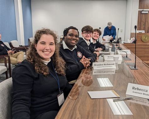 Team Competes In NCICU Ethics Bowl Gardner Webb University