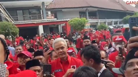 Teriakan Ganjar Presiden Riuh Di HUT Ke 50 PDIP Metrotvnews