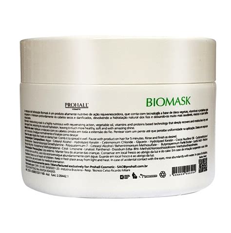 Máscara Biomask Prohall 300g Original