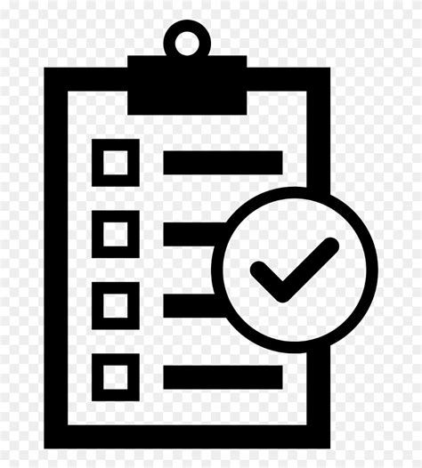 Vector Checklist Checklist Icon Vector Clipart 5469590 PinClipart