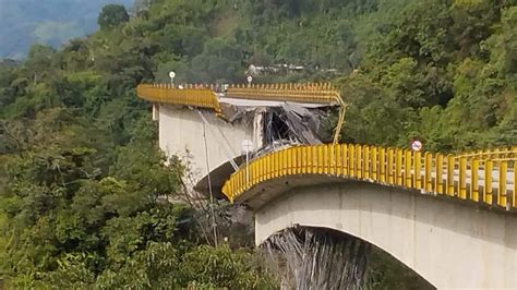 Se desplomó el viaducto más largo de la vía Sogamoso Aguazul lo que