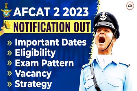 Indian Air Force AFCAT 02 2023 Recruitment Notification Out Exam