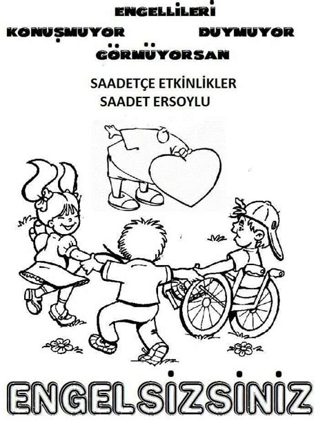 Engelliler haftası Faaliyetler Boyama sayfaları Sınıf temaları