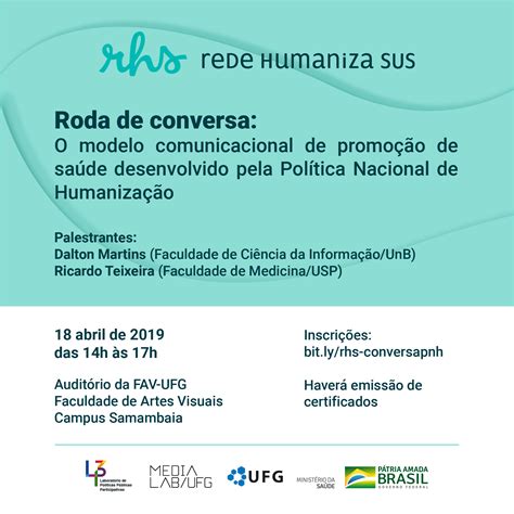 Roda de conversa aborda o modelo comunicacional de promoção de saúde na