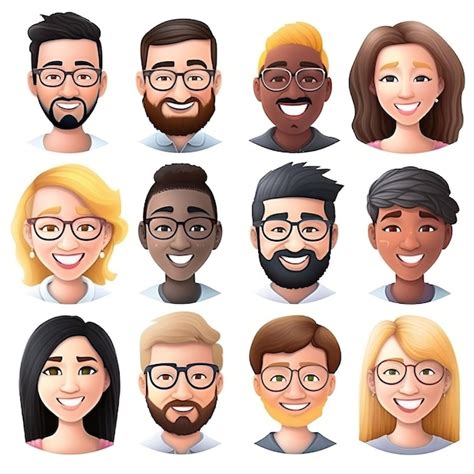 Un Personaje De Dibujos Animados Con Gafas Y La Cara De Un Hombre Con