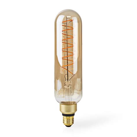 LED Filament Bulb E27 T65 8 5 W 600 Lm 2000 K Dimmable With