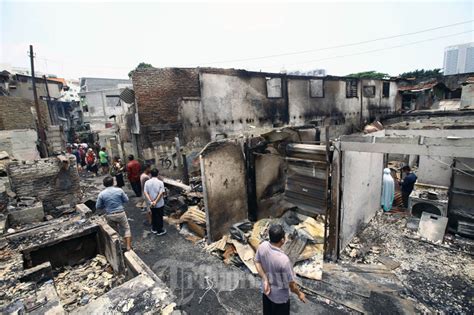 Kebakaran Pemukiman Padat Penduduk Di Cikini Foto 8 1939733