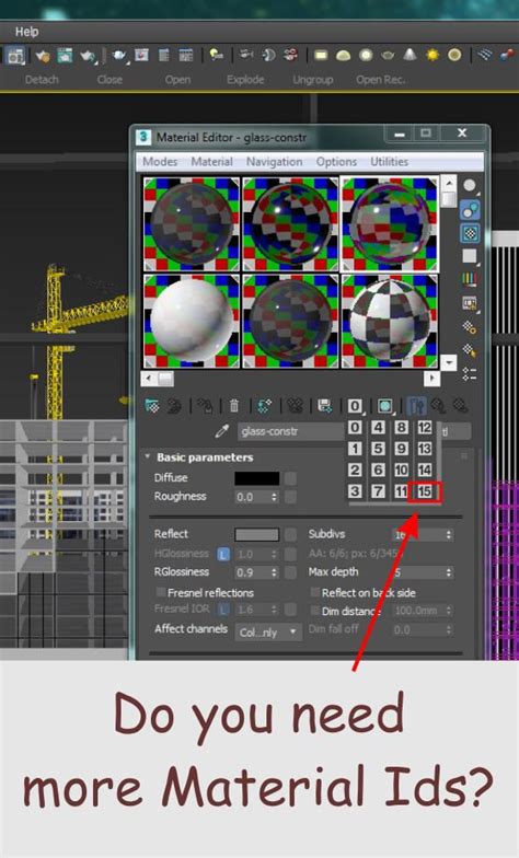 How To Use More Than 16 Material ID Channels In 3DS Max