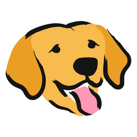 Designs Png De Labrador Amarelo Para Camisetas E Merch