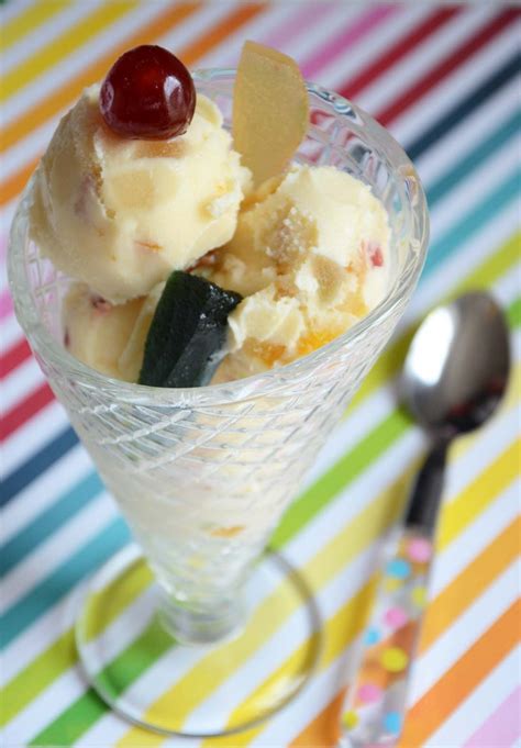Glace Plombi Res Aux Fruits Confits Et Au Kirsch