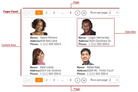 Pager Panel Aspnet Mvc Extensions Devexpress Documentation