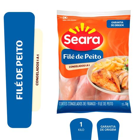 Filé de peito Seara IQF 1kg Pão de Açúcar