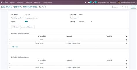 How To Open The Form View Of Many Many Clicking Tag In Odoo