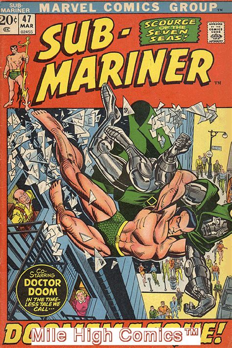 SUB MARINER 1968 Series PRINCE NAMOR SUB MARINER 47 Good Comics