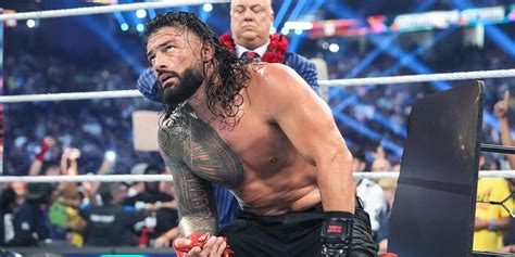 Roman Reigns Was Injured In His Tribal Combat Match With Jey Uso At