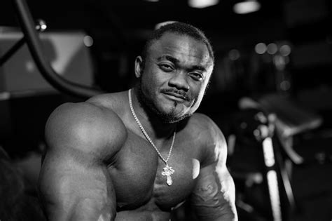 Premium Photo Portrait Of An Athlete African American Strong