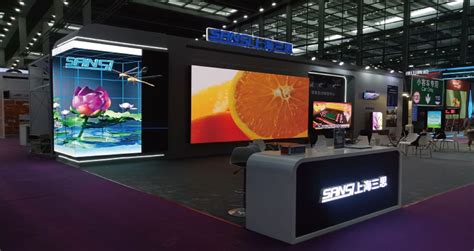 ShenZhen International LED Exhibition Hightlight Sansi LED Display