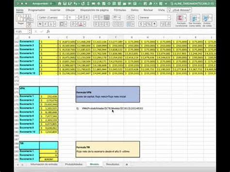 Calculo De Vpn Y Tir En Excel Youtube