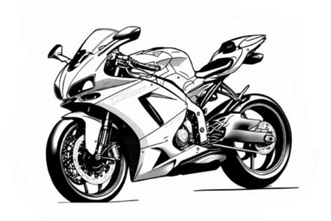 Kolorowanka Motocykla Suzuki Do Druku NoweKolorowanki Pl