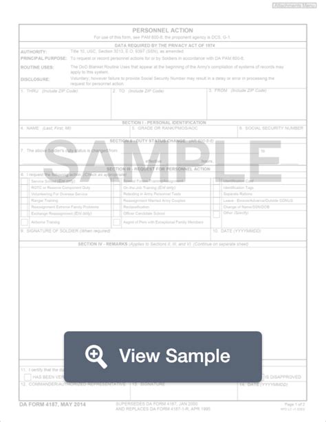 Da Form Fillable Word Printable Forms Free Online